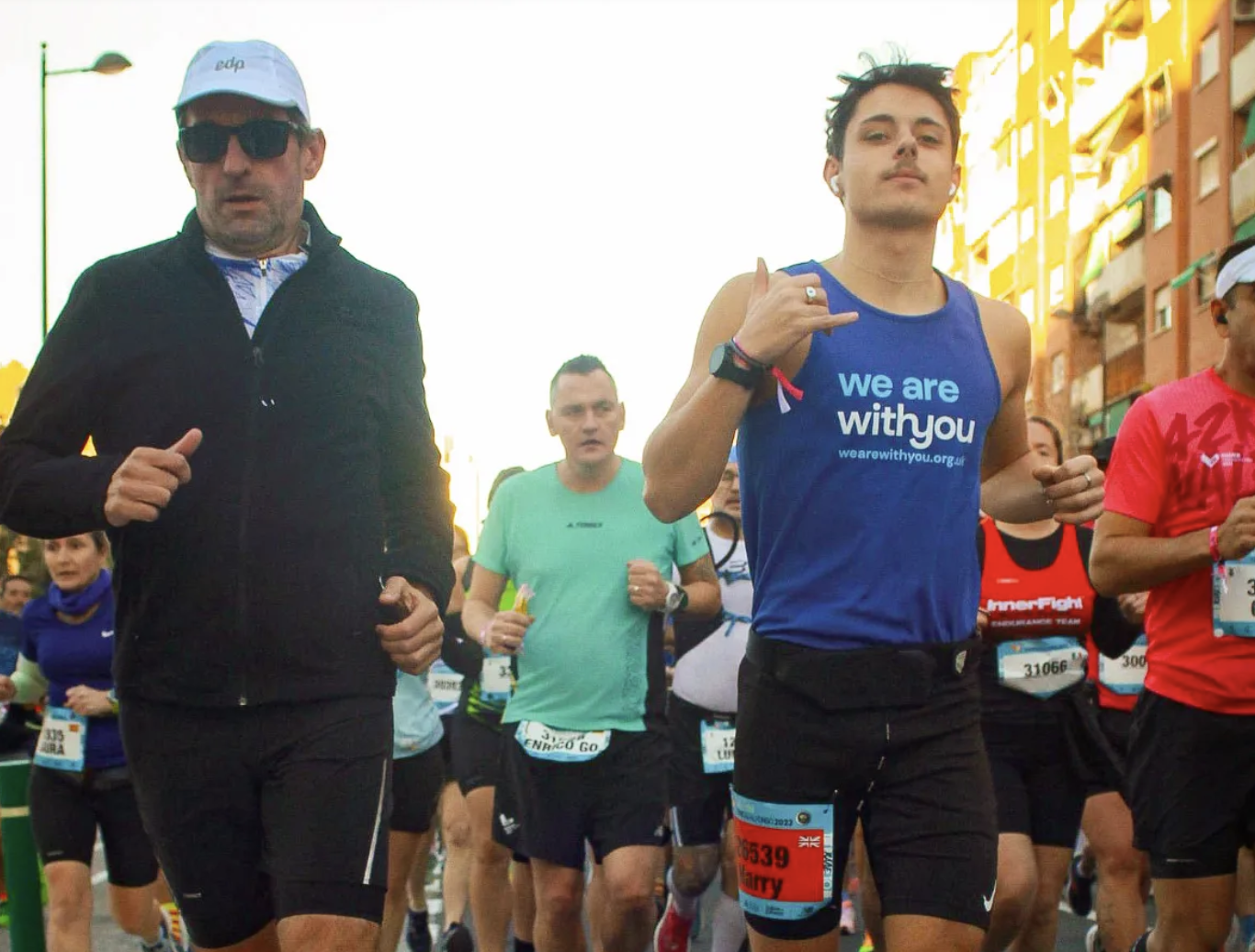 Meet the runners: Harry’s marathon journey with WithYou - Drink and ...